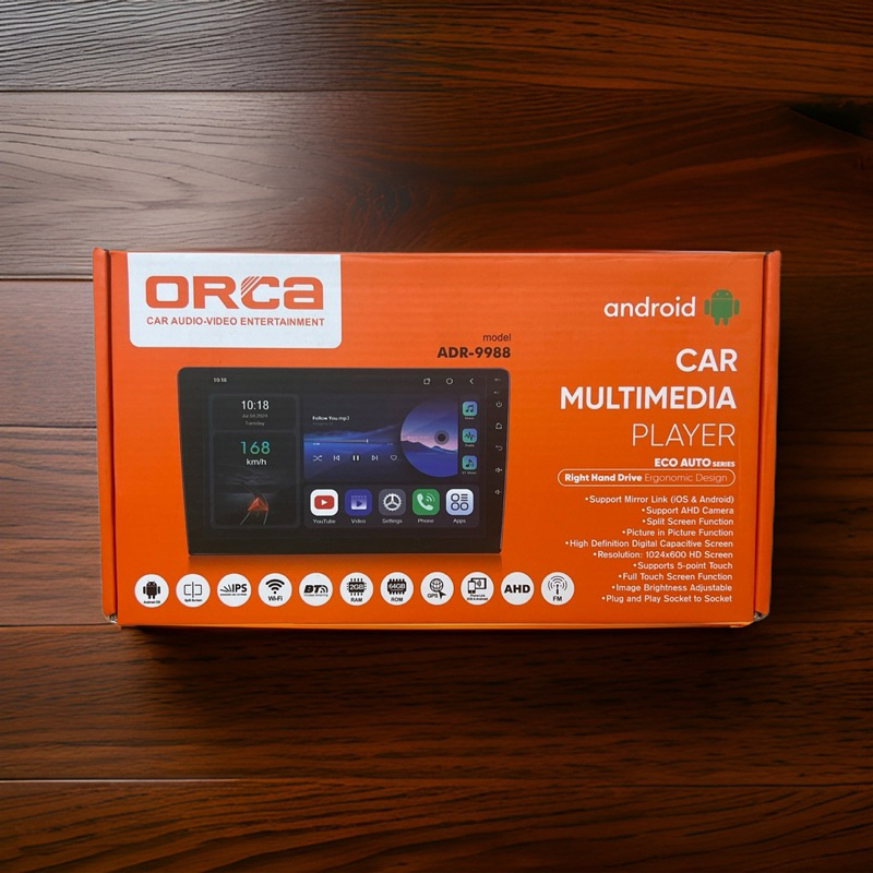 Jual Headunit Android Orca 9988 9 inch dan 10 inch Eco Auto Series 2/64 ...