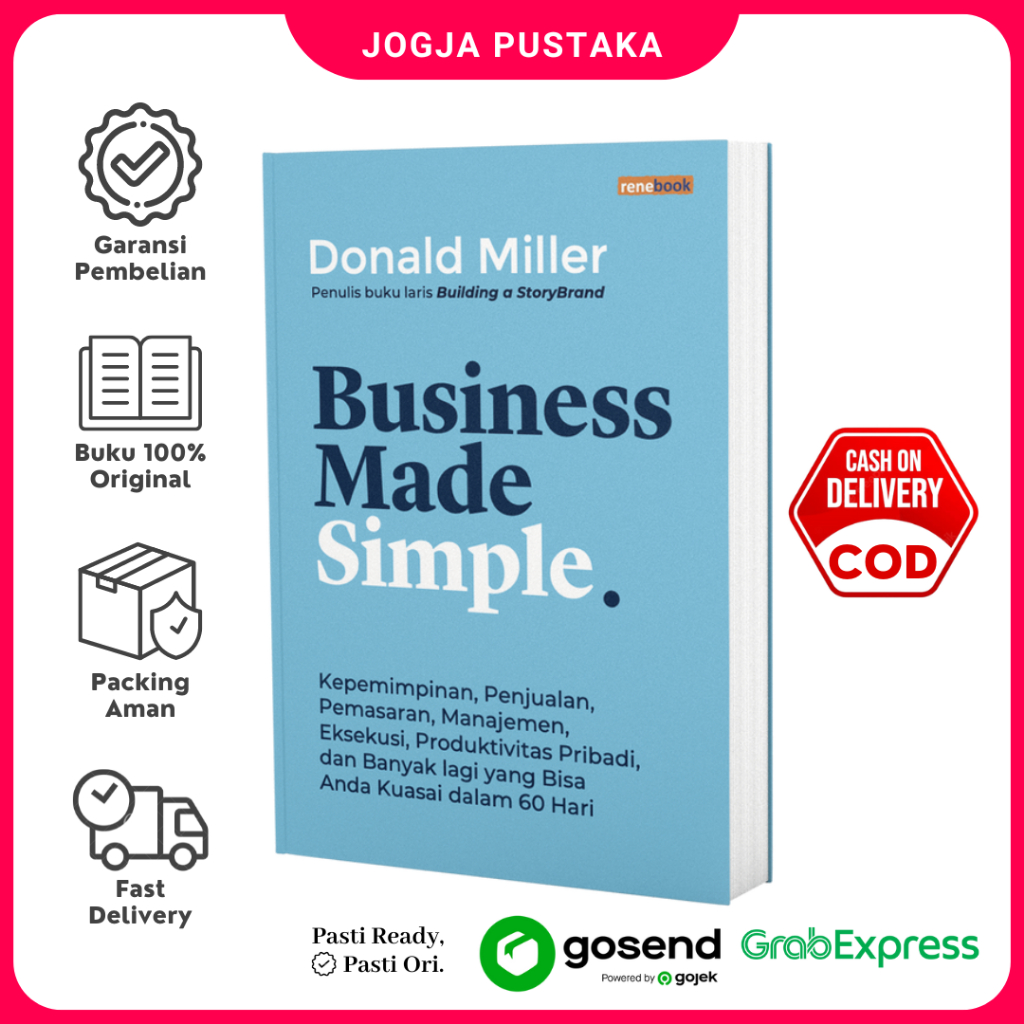 Jual Buku Business Made Simple - Donald Miller | Shopee Indonesia