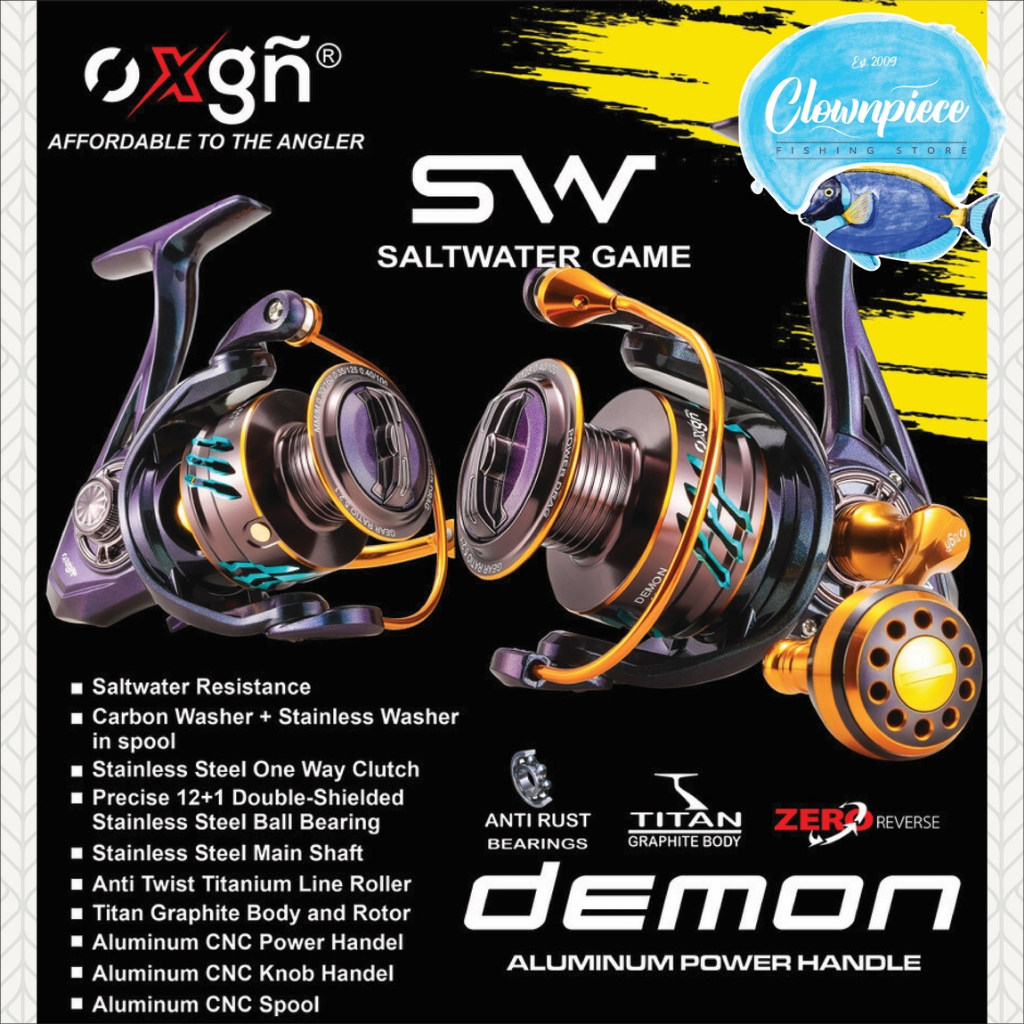 Jual Reel OXGN Demon SW PH / Reel Pancing OXGN Demon SW PH / Reel ...