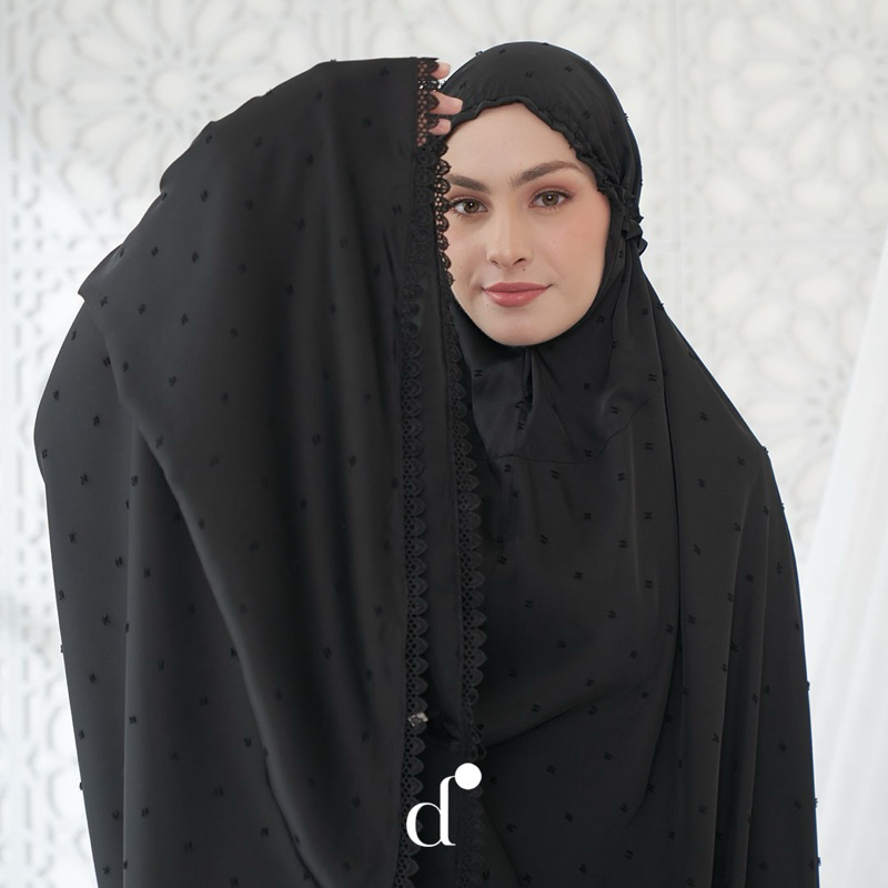 Jual D.noktah Official - Sahara Prayer Set (Set Mukena) - Black (Dot ...