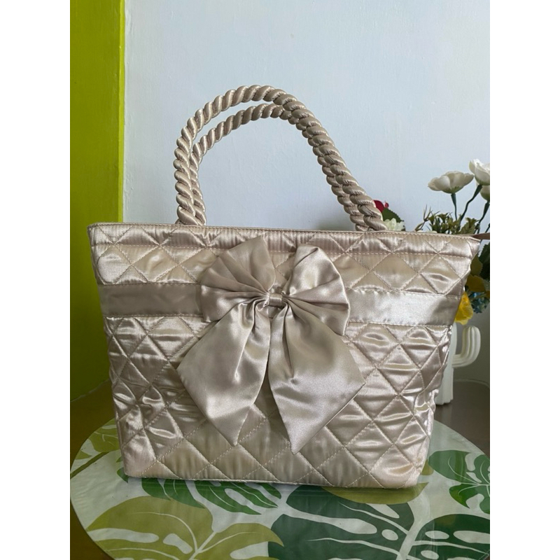 Jual top handle tas tenteng Naraya original preloved keren | Shopee ...
