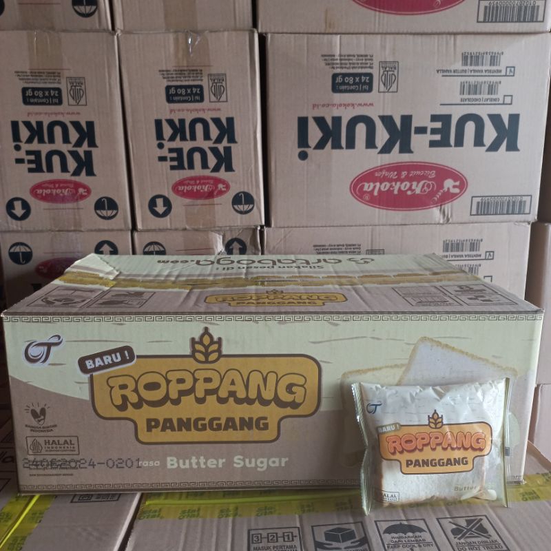 Jual Roti roppang panggang 1 dus isi 60 pcs | Shopee Indonesia