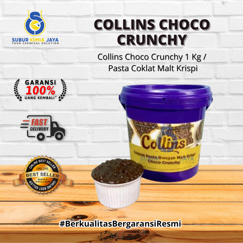 Jual Collins Choco Crunchy 1 Kg / Pasta Coklat Malt Krispi | Shopee ...