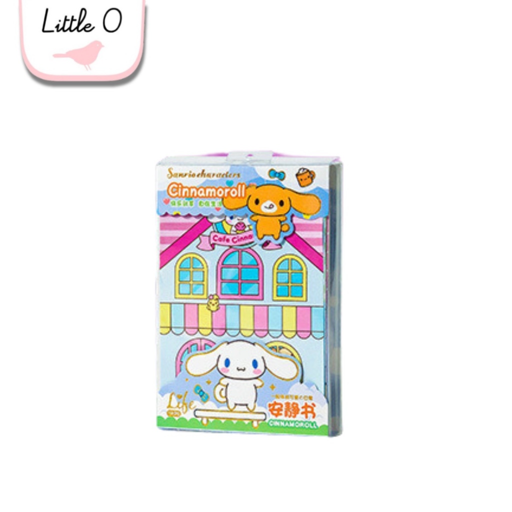 Jual SANRIO Busy Book Girls Quite Book Princess Ellie DIY Buku Mainan ...