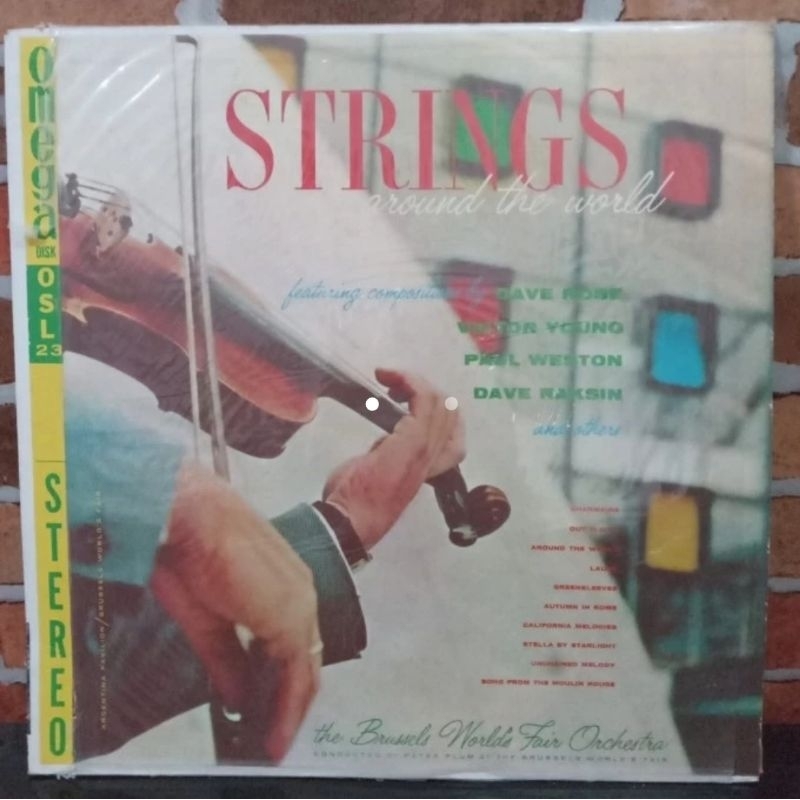 Jual Vinyl Piringan Hitam 12 inch Strings Around The World | Shopee ...