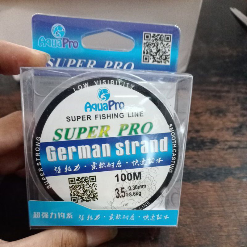 Jual Senar German Strand 100m Super Pro Fishing Line | Shopee Indonesia