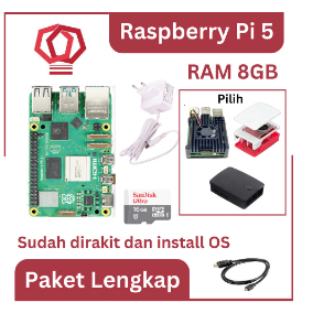 Jual Raspberry Pi 5 8GB Paket Lengkap Siap Pakai UK Pi5 8 GB | Shopee ...