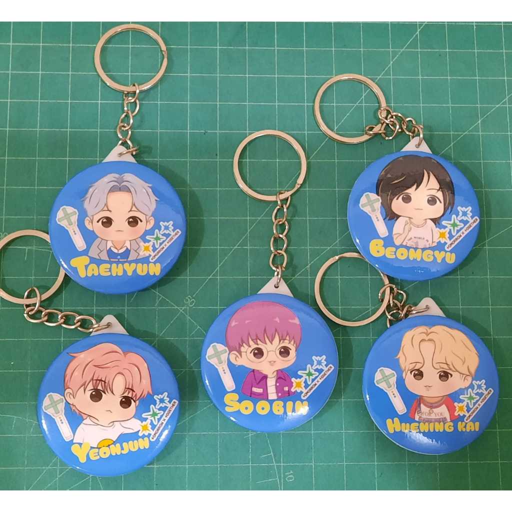 Jual Freebies Kpop Ganci Gantungan Kunci TXT/Freebies Ganci Bulat TXT ...