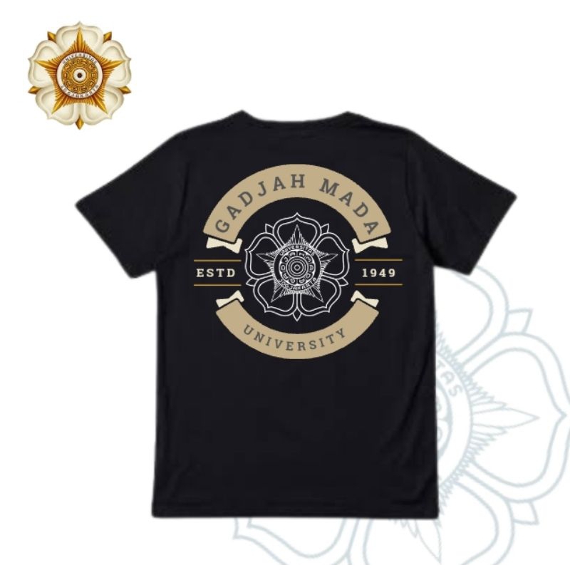 Jual T shirt UGM logo vintage edisi terbaru 2024 Universitas Gadjah ...