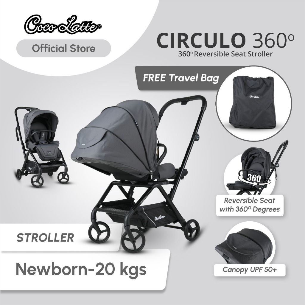Jual COCOLATTE Circulo 360° Stroller ( New ) | Shopee Indonesia