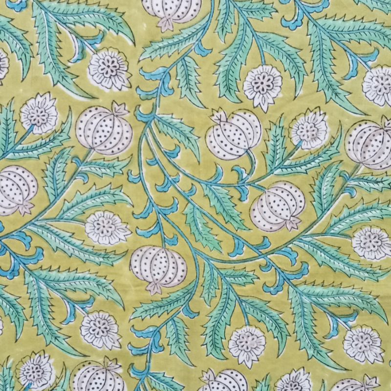 Jual Kain katun Kain India Hand Block Print From INDIA dijual per 50cm ...