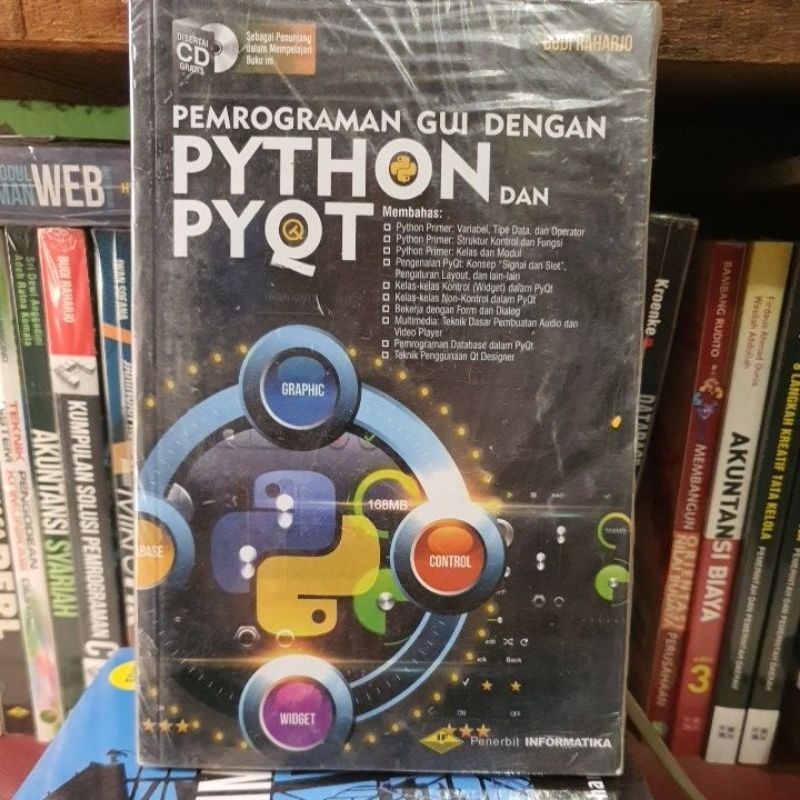 Jual ORIGINAL PEMOGRAMAN GUI DENGAN PYTHON DAN PYQT | Shopee Indonesia Jual ORIGINAL PEMOGRAMAN GUI DENGAN PYTHON DAN PYQT | Shopee Indonesia