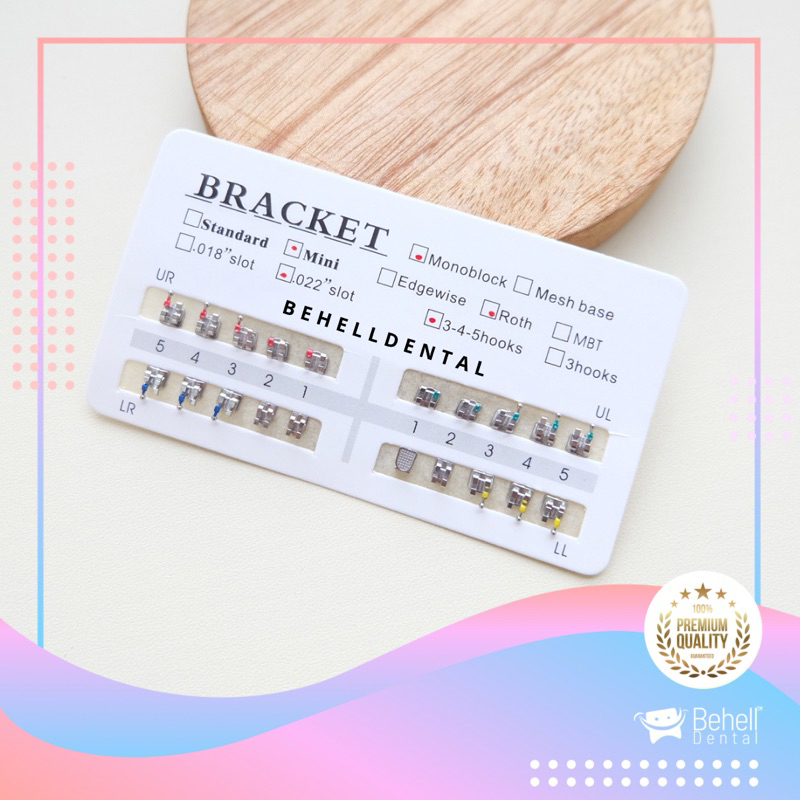 Jual BRACKET BEHEL GIGI METAL FANCY AMPLOP PREMIUM WHITE 345 HOOK mini ...