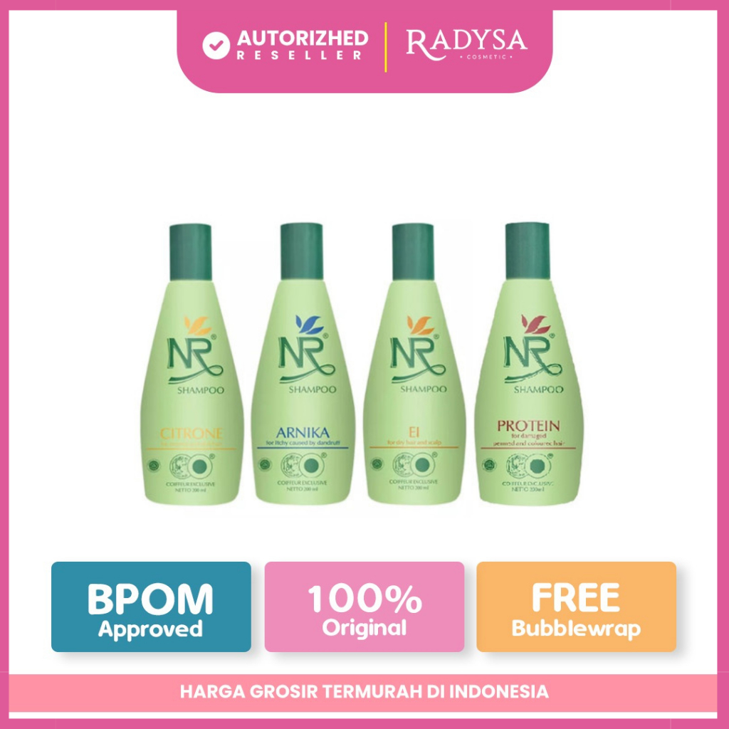 Jual 𝐑𝐀𝐃𝐘𝐒𝐀 - NR Shampoo Citroen / Arnika / Ei / Protein - Perawatan ...