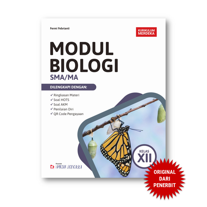 Jual Modul Biologi Kelas XII SMA MA Kurikulum Merdeka - Bumi Aksara | Shopee Indonesia