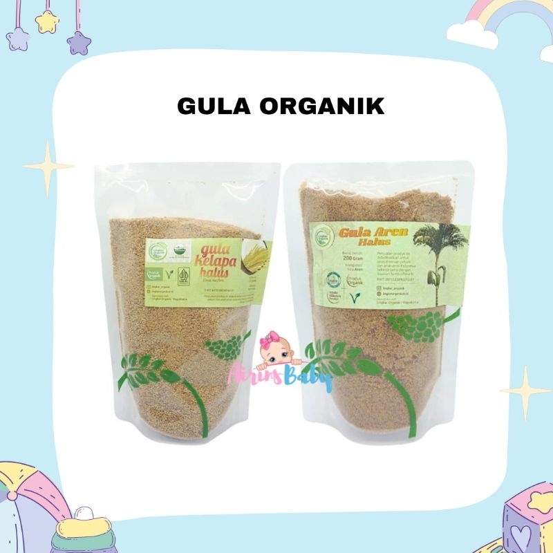 Jual GULA ORGANIK GULA KELAPA HALUS LINGKAR ORGANIK 500GR GULA AREN ...