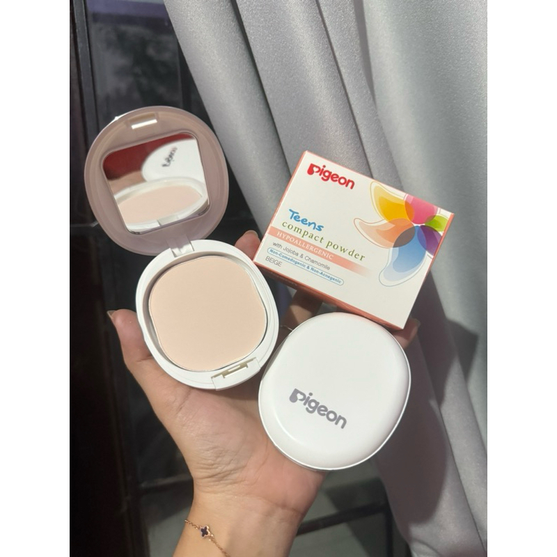 Jual PIGEON TEENS Compact Powder Hypoallergenic | Shopee Indonesia