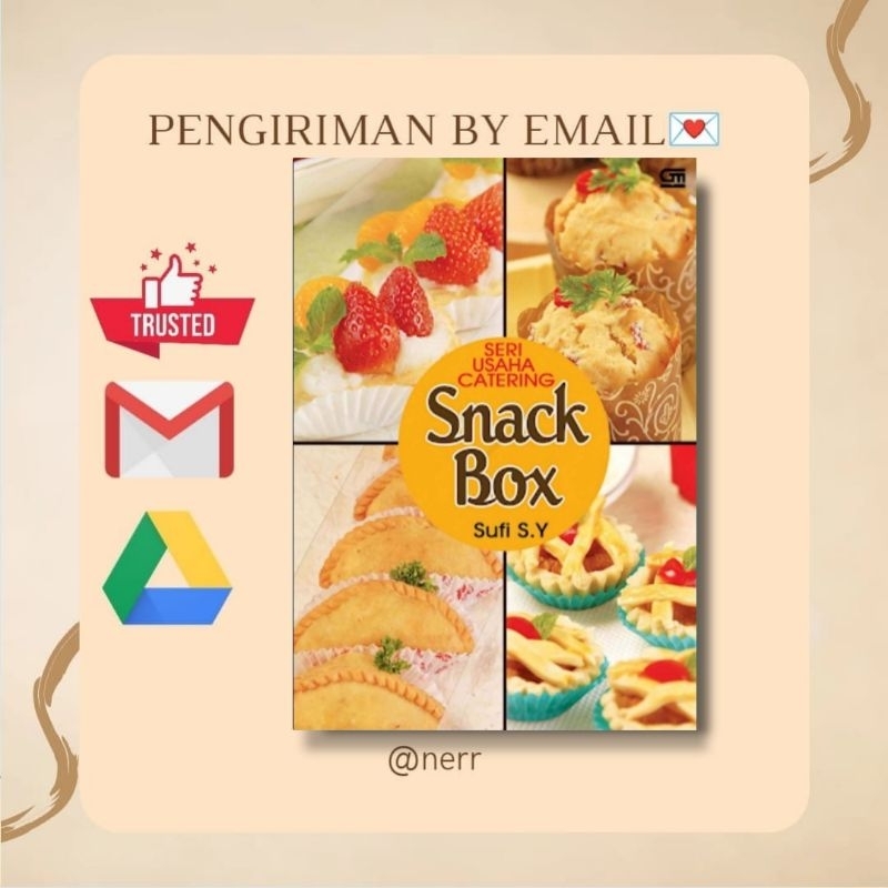 Jual [𝐈𝐧𝐝𝐨𝐧𝐞𝐬𝐢𝐚] Seri Usaha Catering Snack Box | Shopee Indonesia