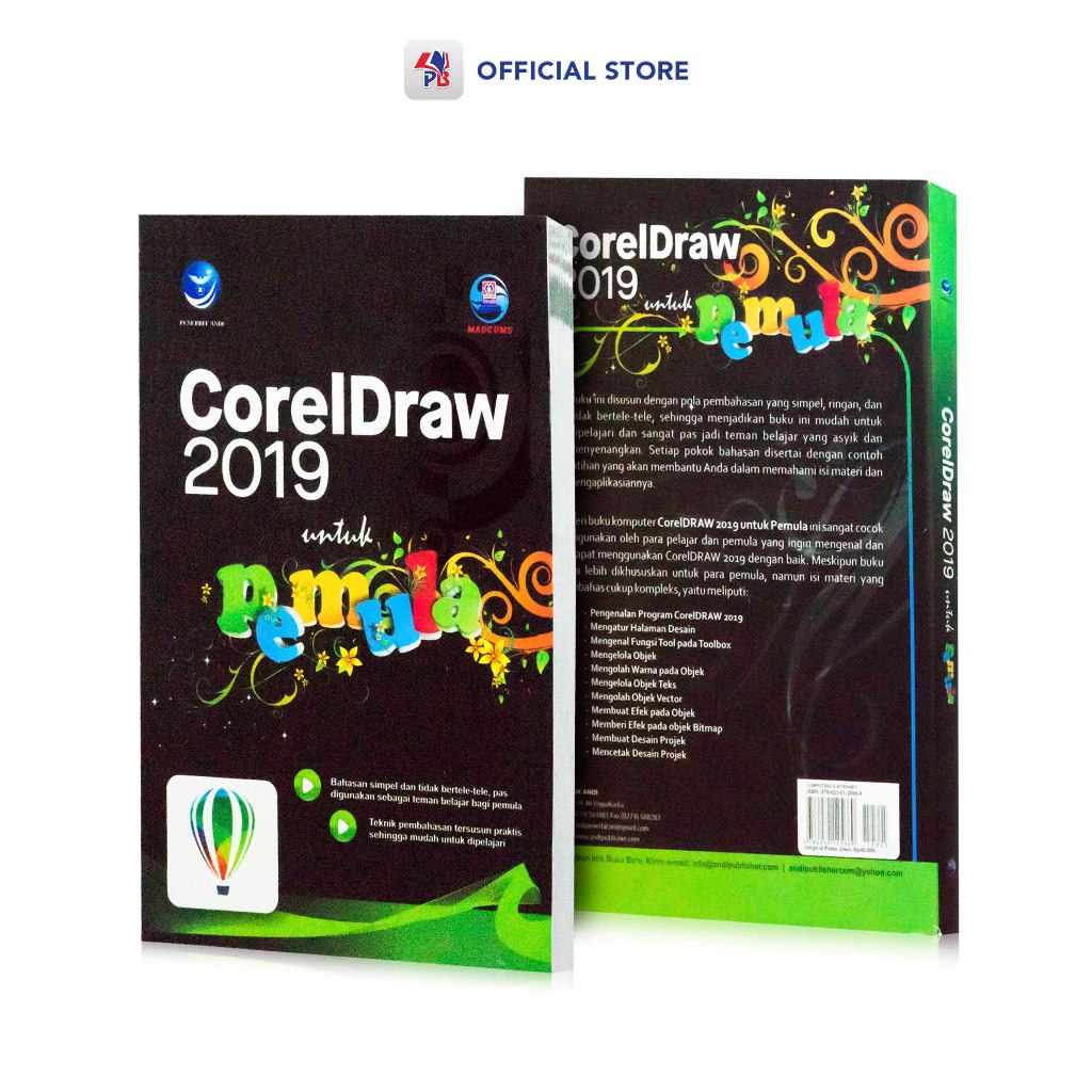 Jual Buku CorelDraw 2019 untuk Pemula / Penerbit Andi Offset / ANDI ...