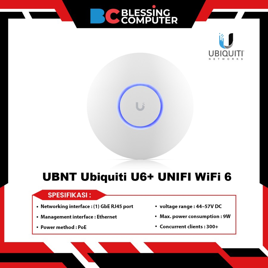 Jual UBNT Ubiquiti U6+ UNIFI WiFi 6 | Shopee Indonesia