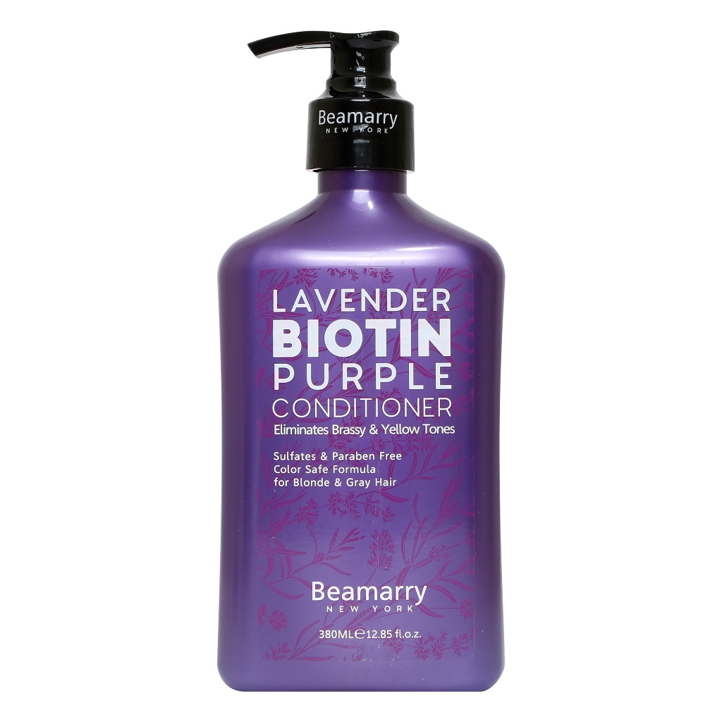 Jual BEAMARRY CONDITIONER LAVENDER BIOTIN PURPLE 380ML | Shopee Indonesia