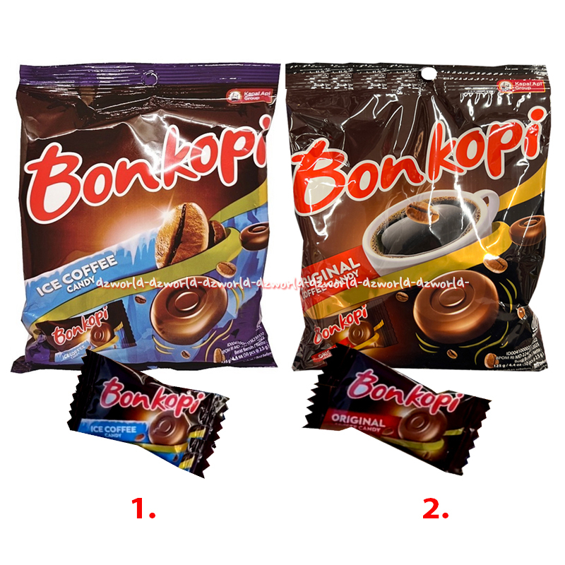 Jual Bonkopi Ice Coffee Candy Permen Kopi Es 125gr Permen Kopi Original ...