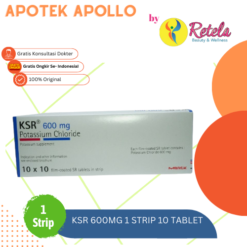 Jual KSR 600MG 1 STRIP 10 TABLET | Shopee Indonesia