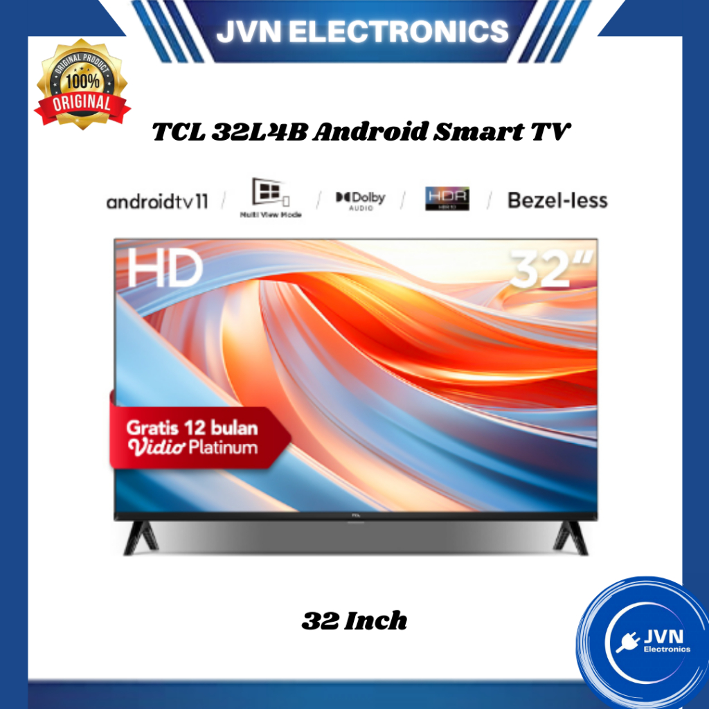 Jual TCL 32 Inch Android Smart TV - 32L4B | Shopee Indonesia