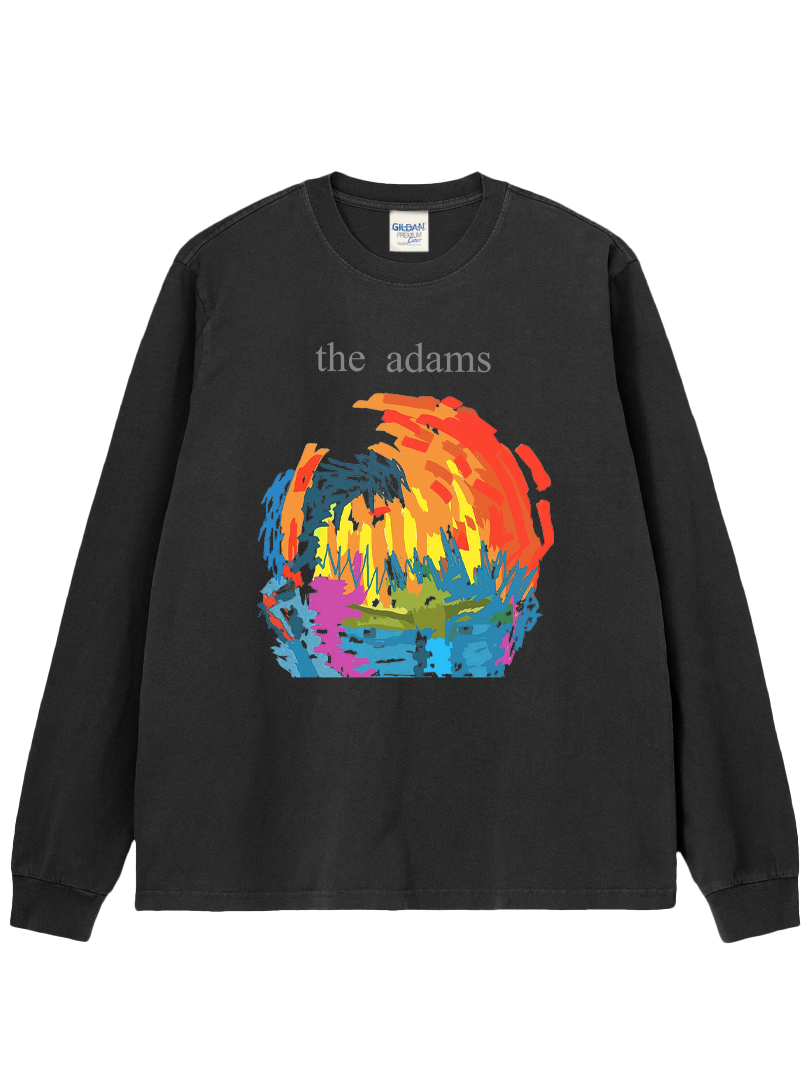 Jual Rockermusic T-shirt Band The Adams - Cover Album Self Titled Long ...