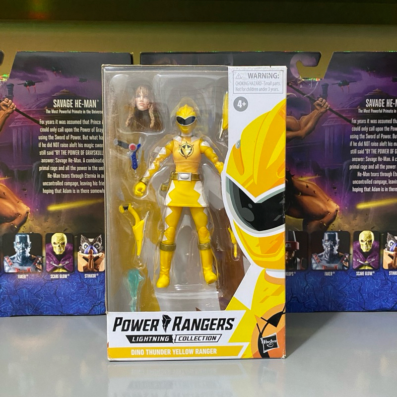 Jual Hasbro Power Ranger Lightning Collection Dino Thunder Yellow ...