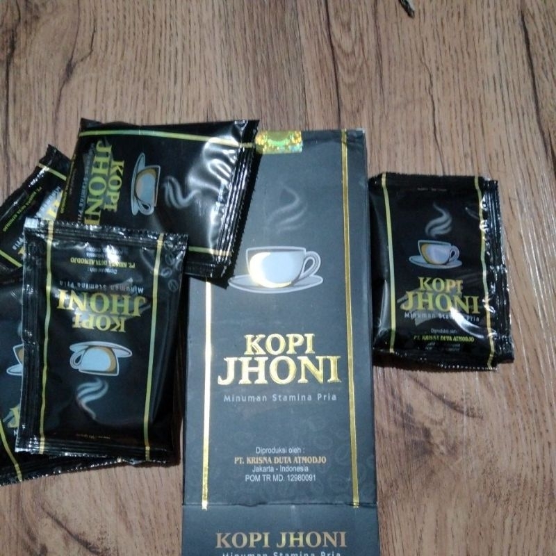 Jual kopi joni isi 5 saset penunjang ferforma | Shopee Indonesia