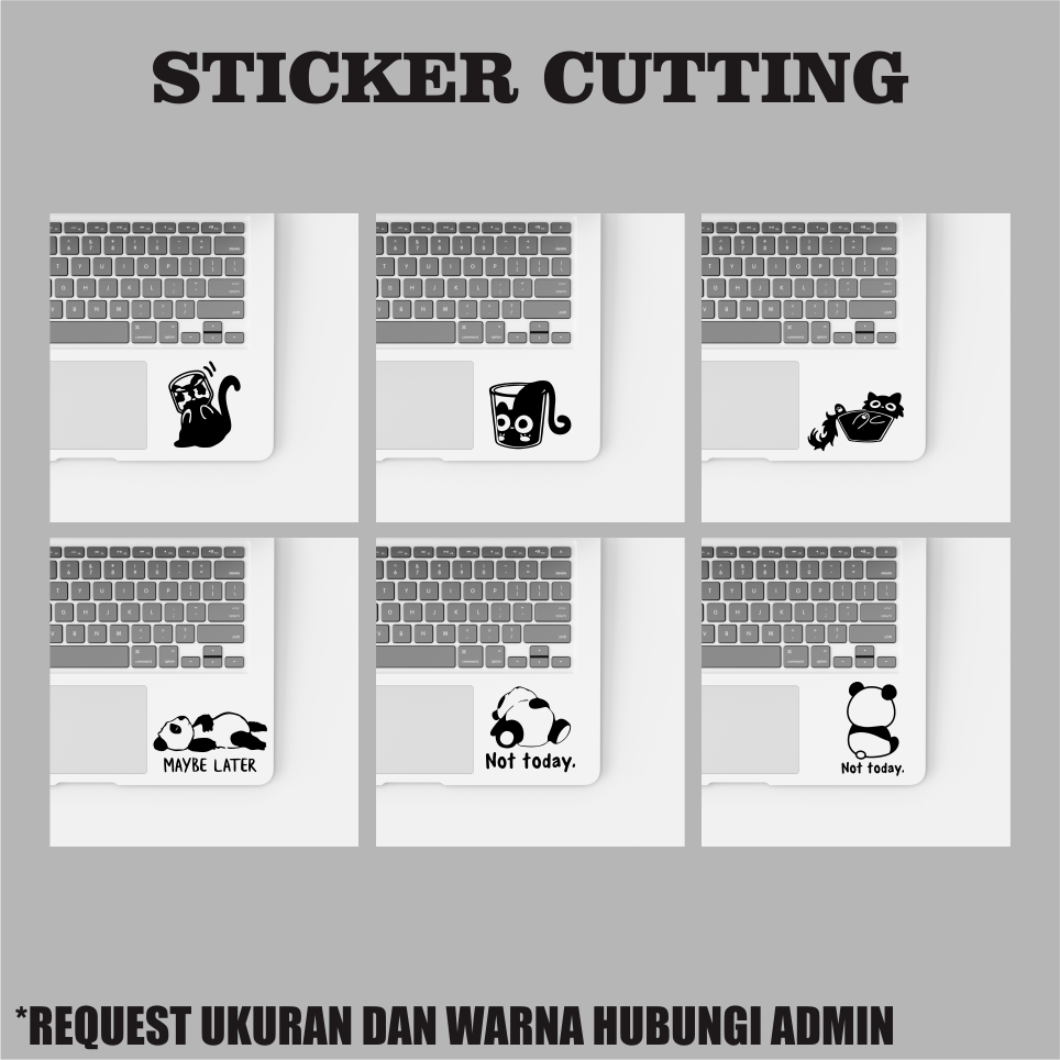 Jual Stiker Laptop // Hiasan Laptop // Sticker Cutting | Shopee Indonesia