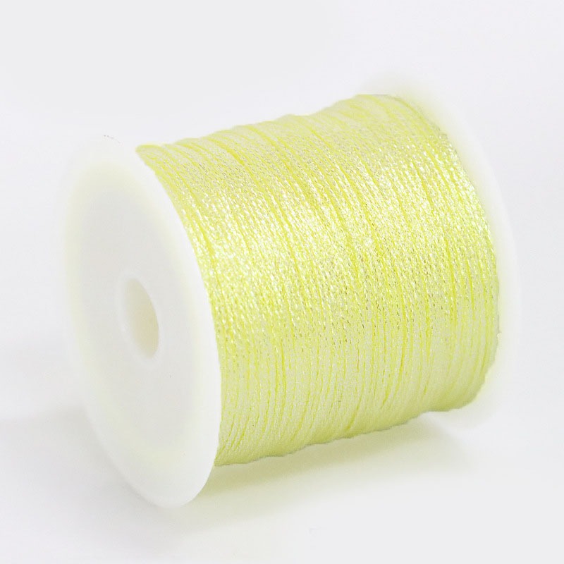 Jual 1 ROLL Shine String Tali Benang Metalik Metallic String - 6 HELAI ...