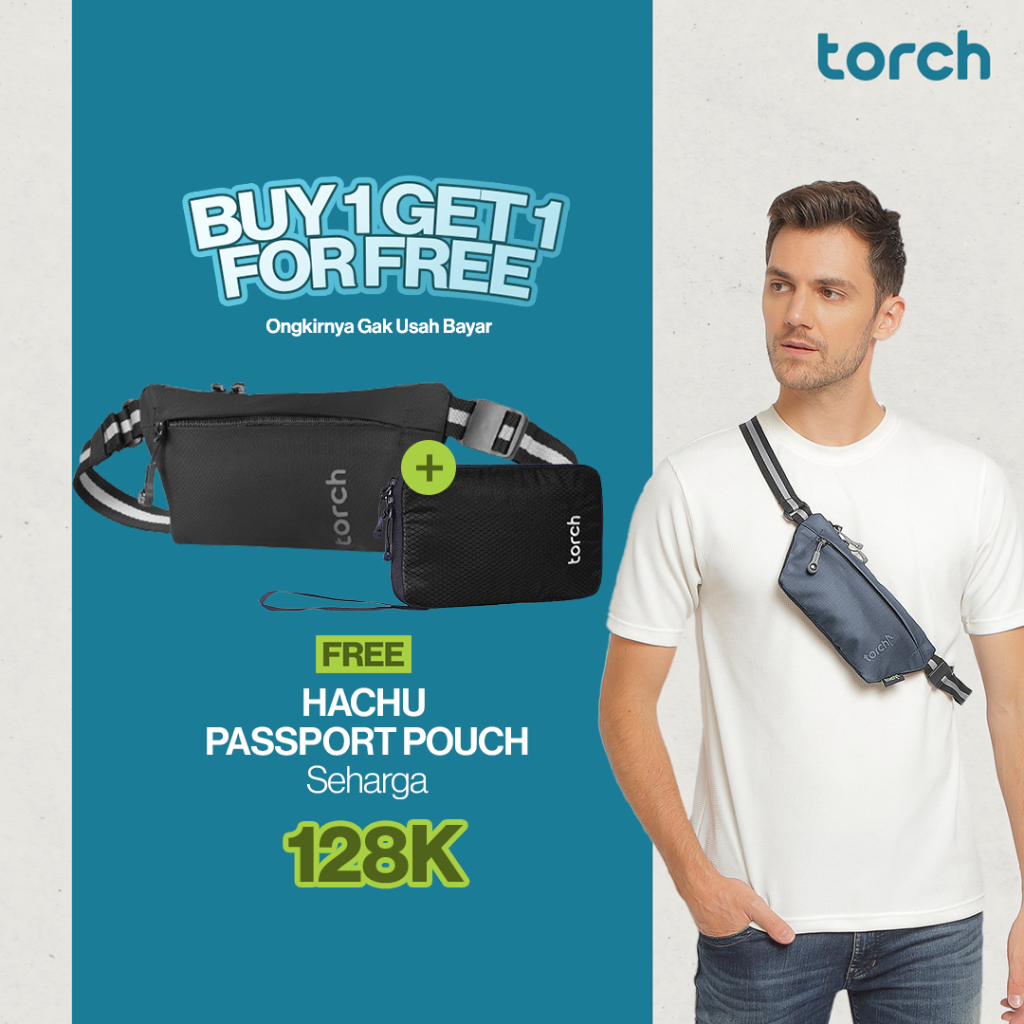Jual TORCH Hyochang Tas Pinggang Selempang Olahraga Lari Ringan Anti ...