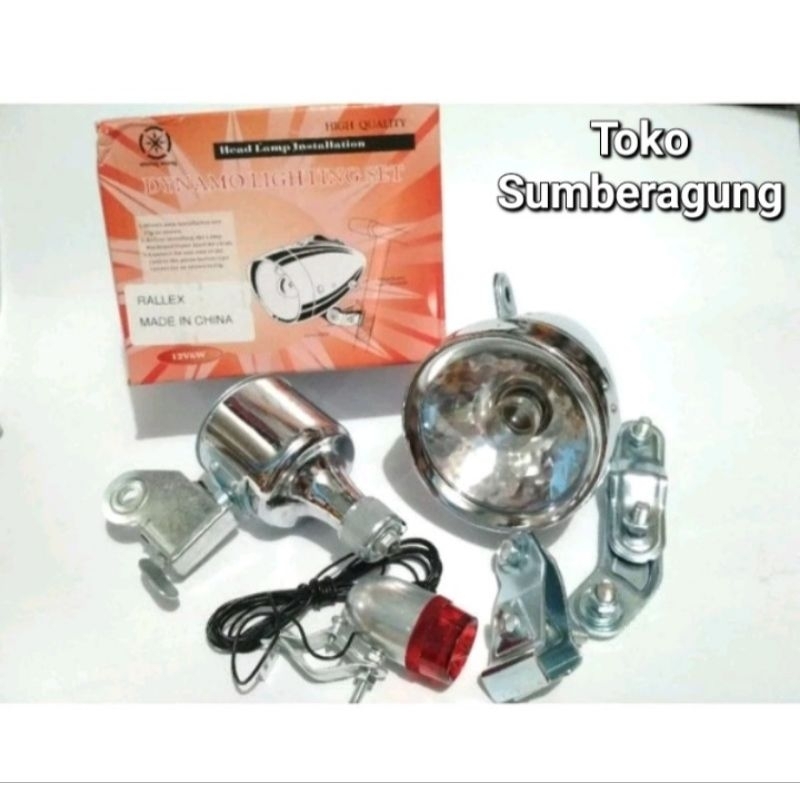 Jual Lampu sepeda onthel jadul lampu ontel lawas lampu sepeda unto ...