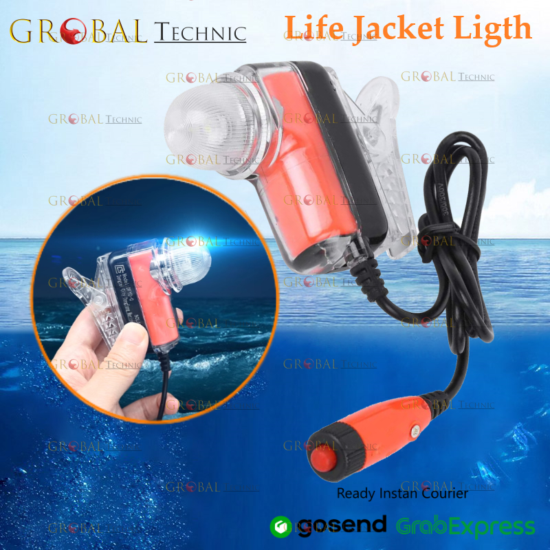 Jual Life Jacket Light Lithium Automatic Emergency / Lampu Jaket ...
