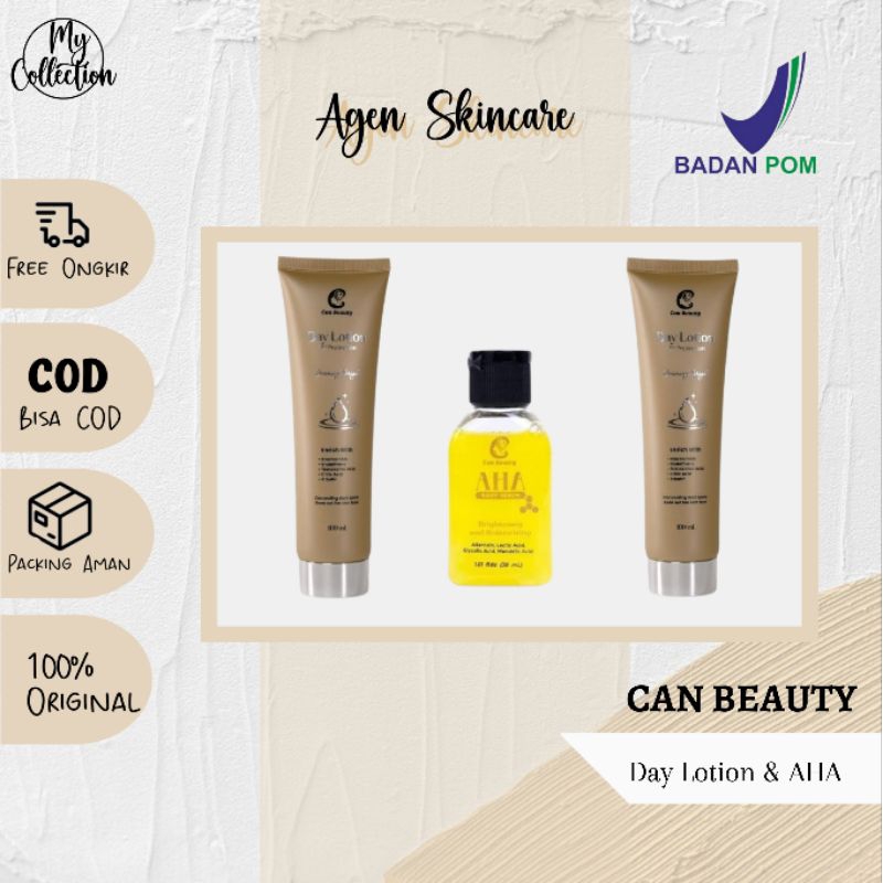 Jual [KEMASAN TERBARU] CAN BEAUTY Hand Body & AHA body serum (free gift ...