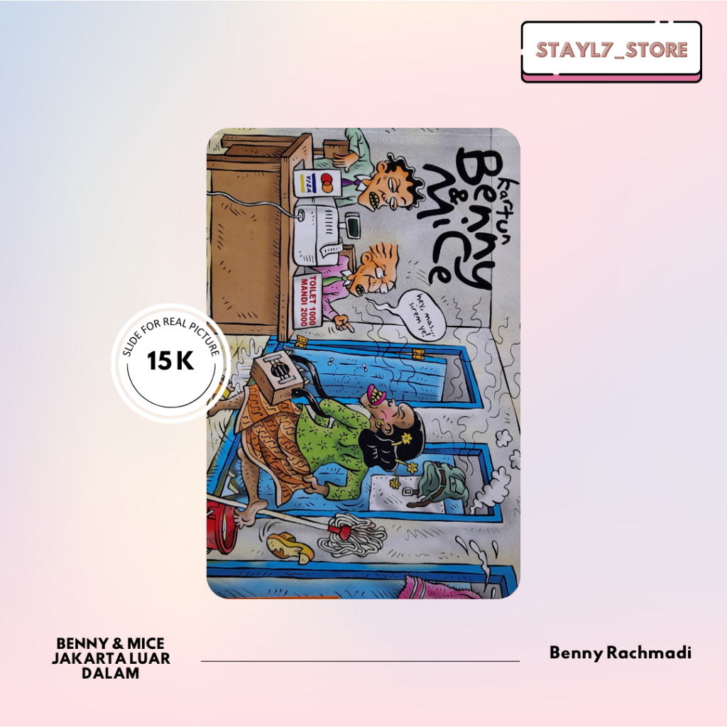 Jual Kartun Benny & Mice Jakarta Luar Dalem (Buku Novel Komik Bekas ...