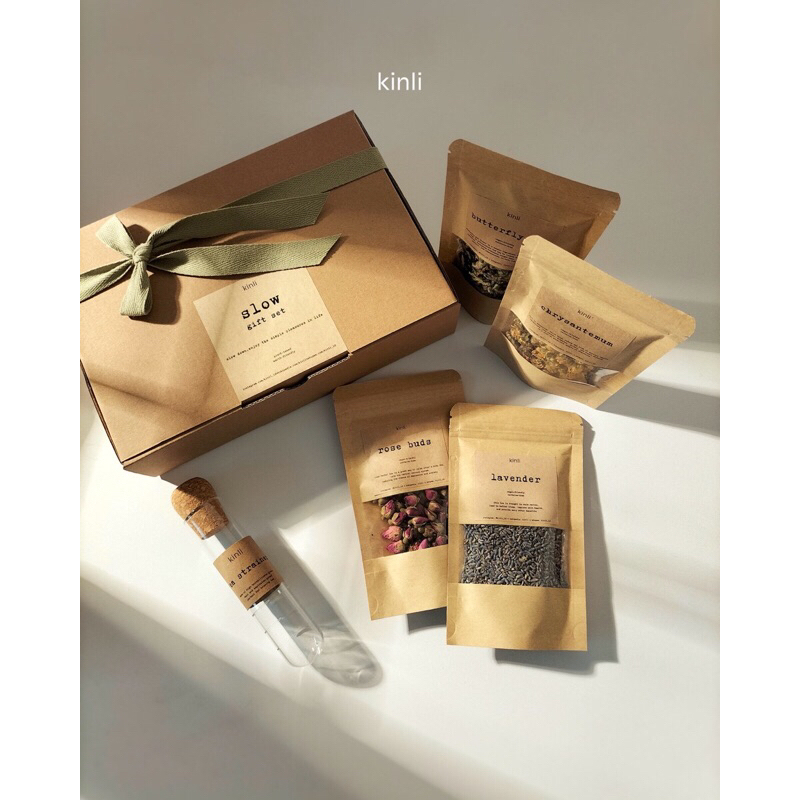 Jual tisane gift set flower tea chrysantemum butterfly pea rose ...