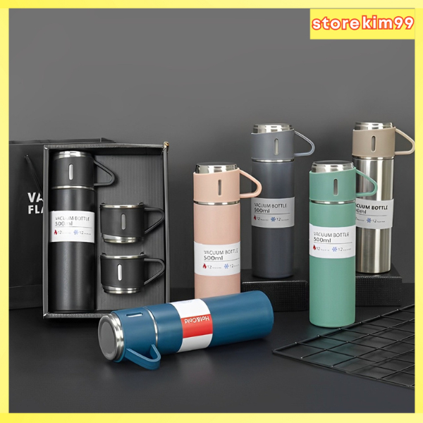 Jual Botol Minum Tumbler Termos Sultan Stainless Steel Vacuum Flask Set 3in1 Gift Box Hampers ...