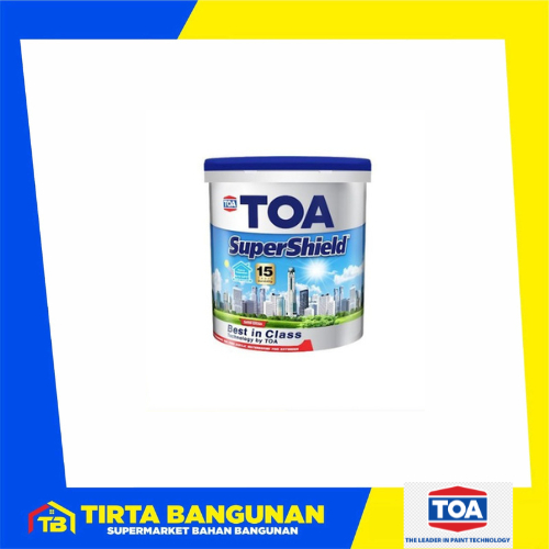 Jual TOA SUPERSHIELD 2,5 LT SEMI GLOSS CAT TEMBOK TINTING HARGA BY ...