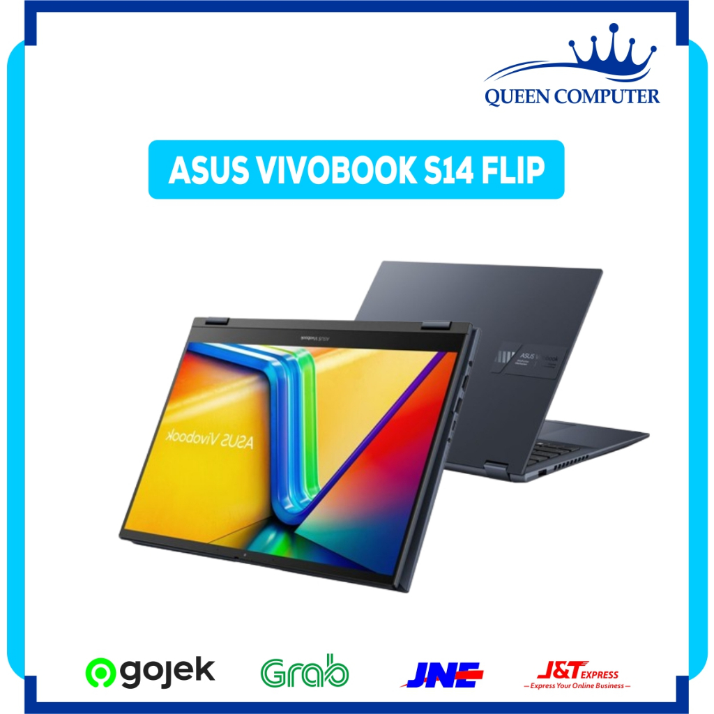 Jual Laptop Asus Vivobook S14 Flip Ryzen 5 7530U 16GB 512GB Touch W11 ...