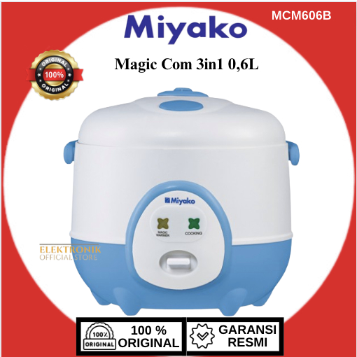 Jual MIYAKO MAGIC WARMER 3IN1 MCM606B 0,6L/MCM-606-B/MCM-606B/MCM 606B/MCM 606 B/MCM-606 B ...