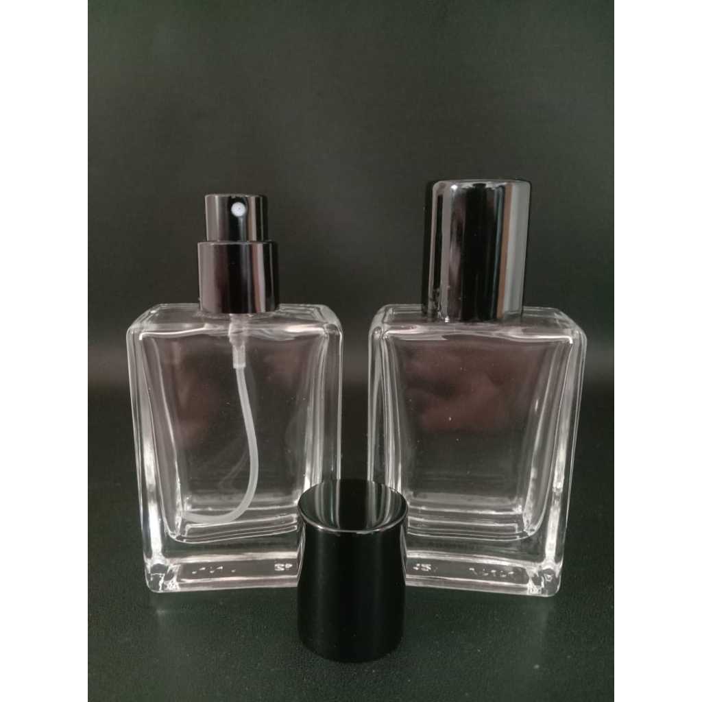 Jual Botol parfum V32646 30ml easypump hitam + tutup hitam mini per ...