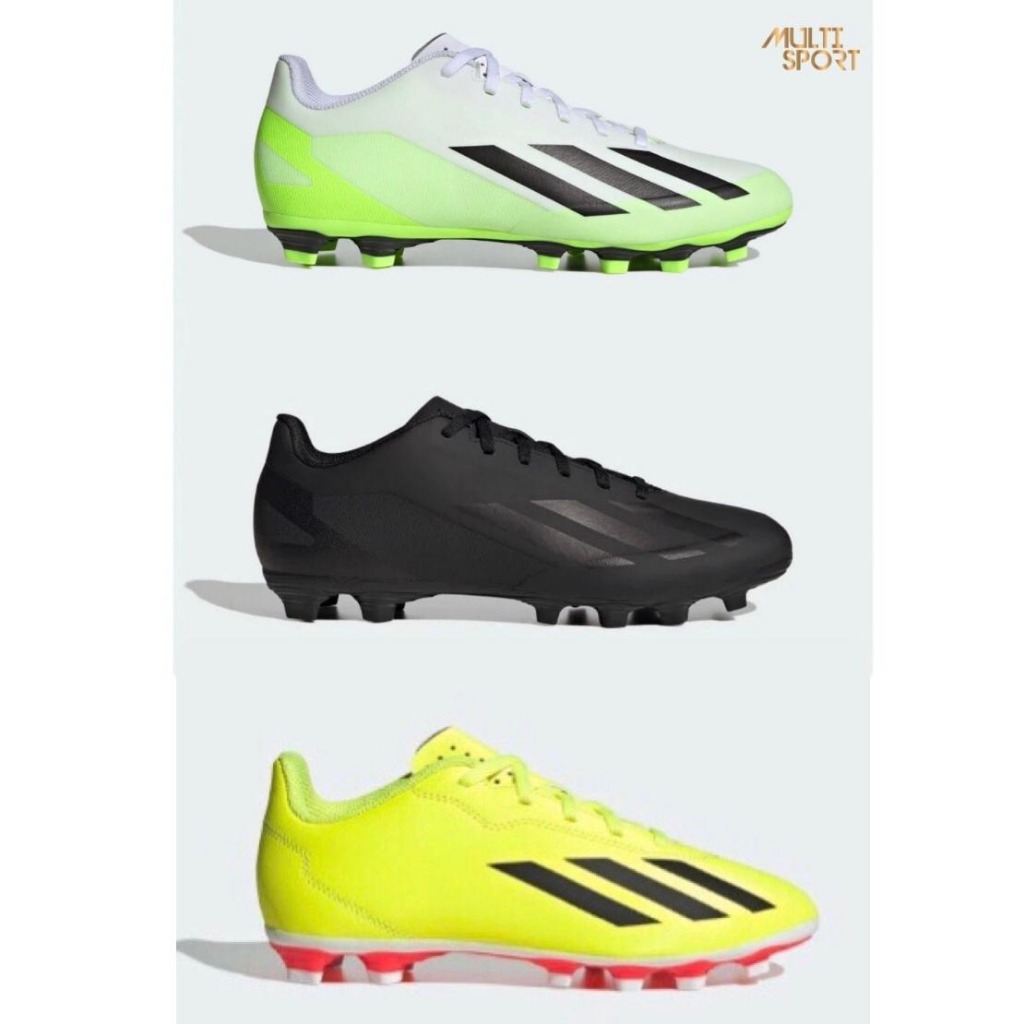 Jual ADIDAS X CRAZYFAST.4 FLEXIBLE GROUND BOOTS WHITE HQ4535 BLACK ...