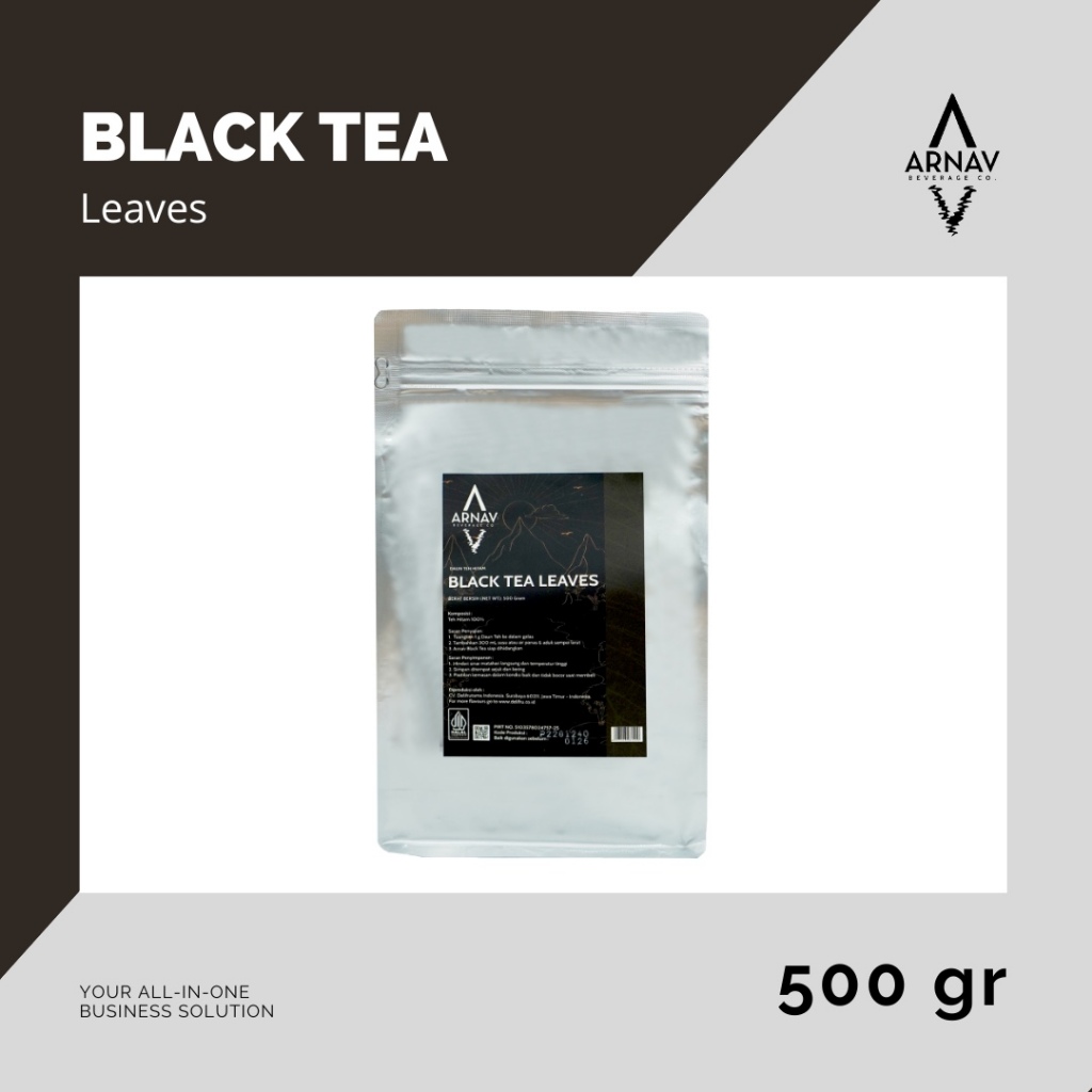 Jual Arnav Daun Teh Hitam 500 Gr - Premium Black Tea Leaves | Shopee ...