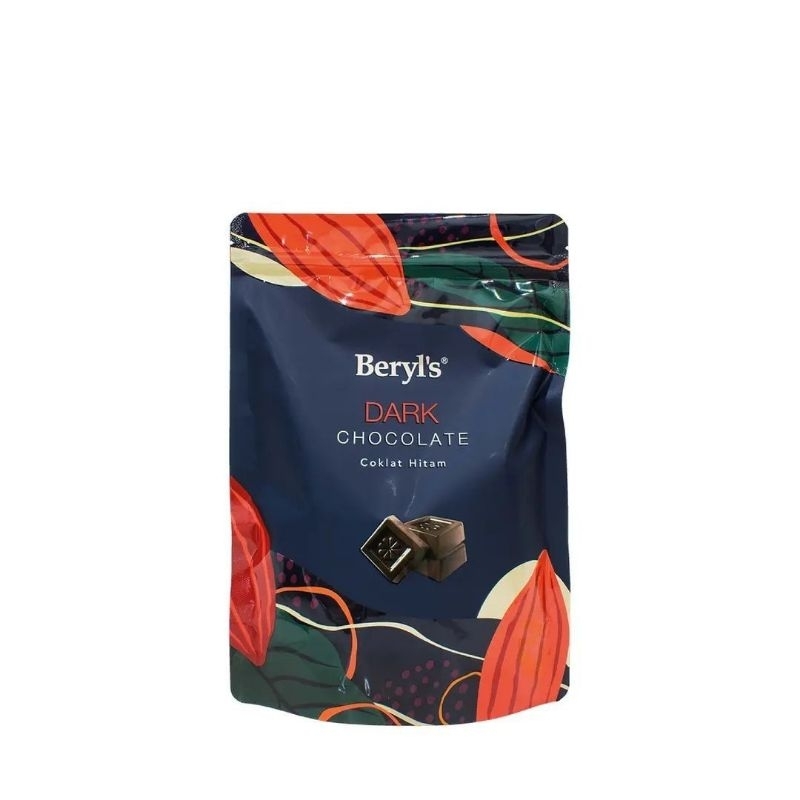 Jual COKLAT BERYLS 280GRAM DARK CHOCOLATE / STRAWBERRY WHITE CHOCOLATE ...