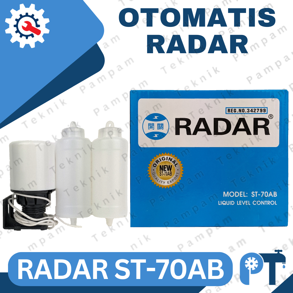Jual Pelampung air Radar ST 70 AB biru - Otomatis tandon toren air - Liquid level control blue ...