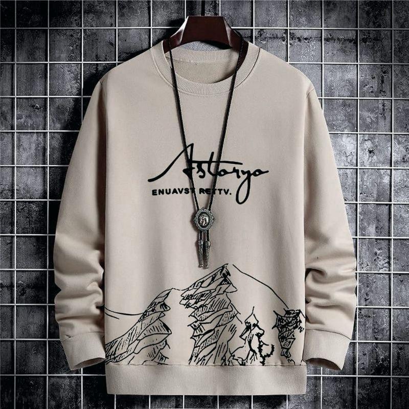 Jual Crewneck Pria Astarya Gunung Baju Pria Lengan Panjang Distro ...