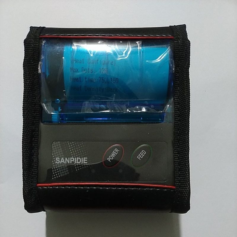 Jual Mobile Printer Bluetooth Mini Tipe 582 Printer Thermal Printer 58MM Cetak Resi Nota Struk ...